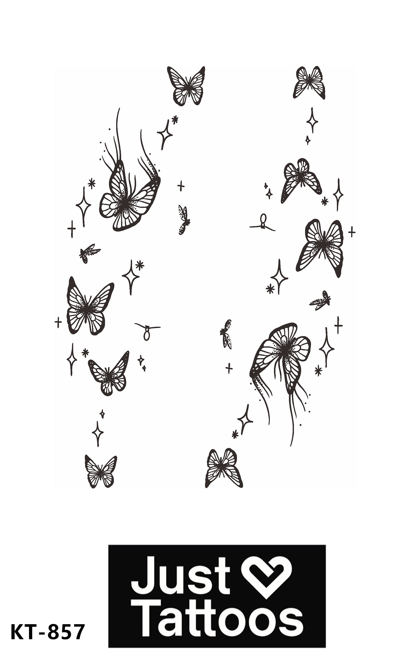 Butterfly Swarm – Just Tattoos
